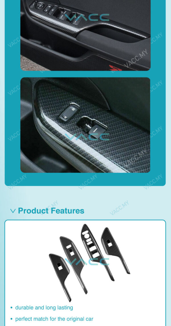 Honda Civic X Windows Switch Panel - VACC AUTO