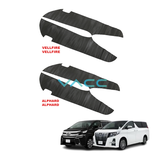 Toyota Alphard / Vellfire AH30 ANH30 AGH30 Door Panel Protector Sticker ...
