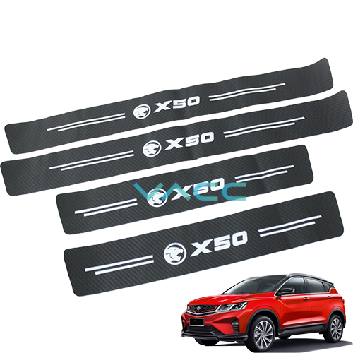 Proton X50 2020-2025 Door Step Protector Sticker - VACC AUTO